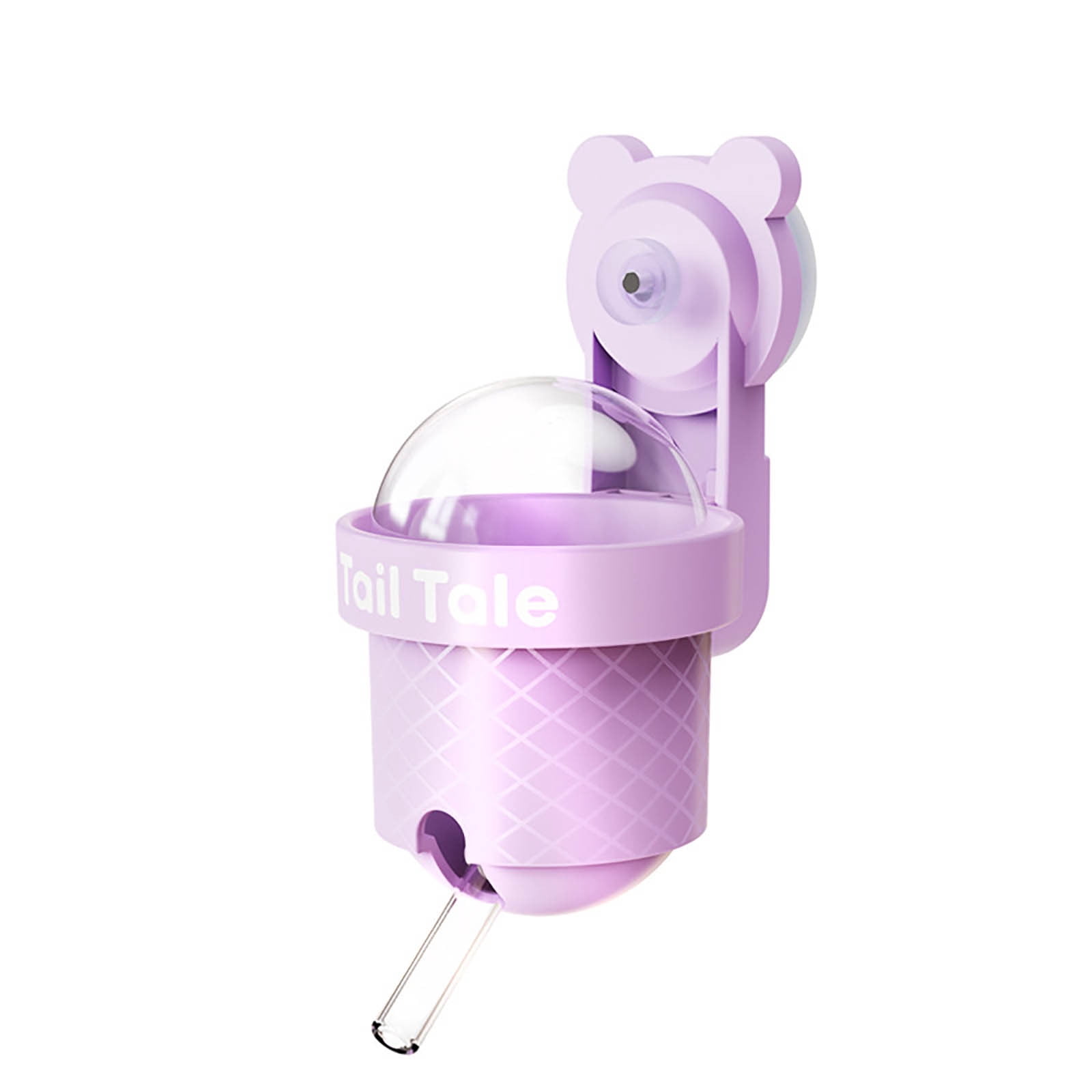 Cage Water Bottle 110ml Hamster Water Bottle For Glass Tank Silicone ...