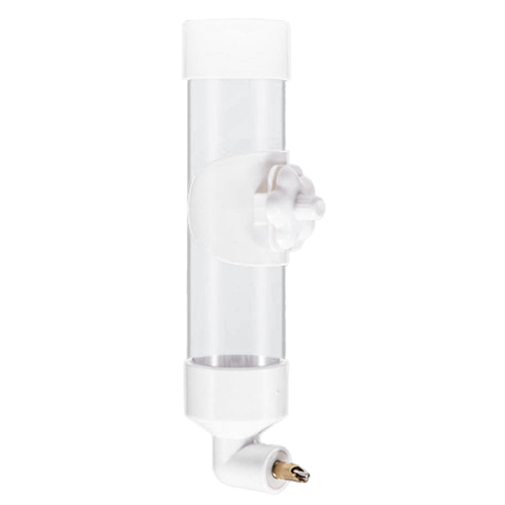 Cage Water Bottles Automatic Feeders Top Fill No-Drip Drinking Device ...