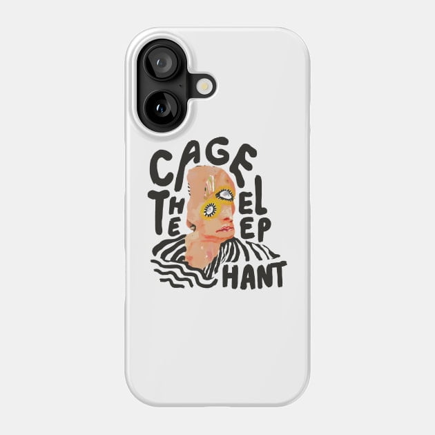 Cage the Elephant Band Graphic Phone Case for Apple iPhone 11-17 Series ...