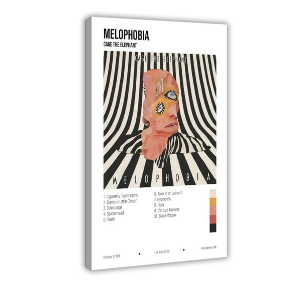 Cage-the Elephant Melophobia Posters Art Print Bedroom Decor for Wall ...