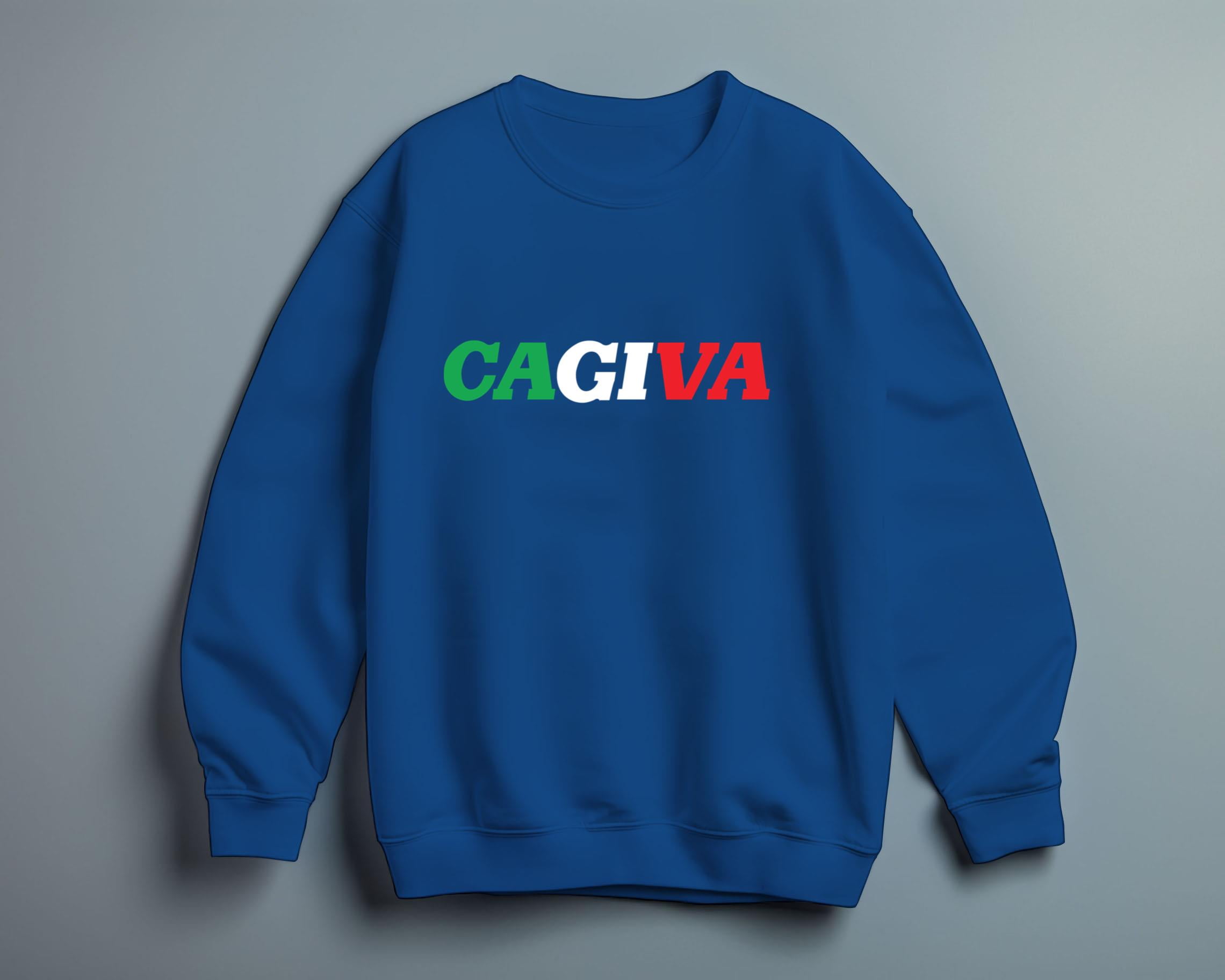 Cagiva logo text green white red italian Active Logo T-Shirt Funny Size ...