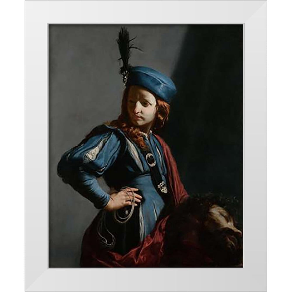 Cagnacci, Guido 20x24 White Modern Wood Framed Museum Art Print Titled ...