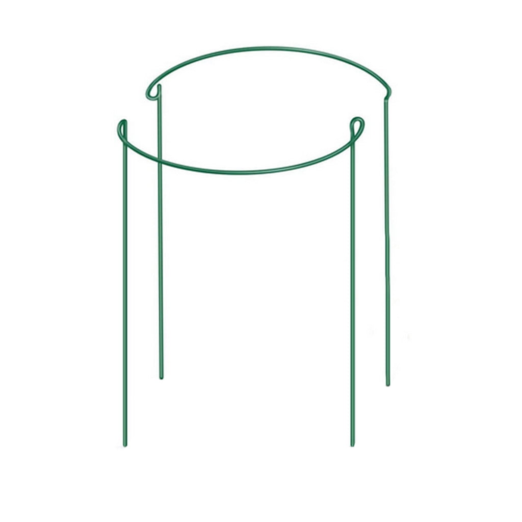 Cagnkofi 2pcs Plant Support Stakes, Adjustable Plant Ring Cages with ...