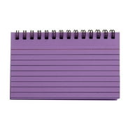 3x5 Lined Index Cards with Ring Binder Holder and Dividers, 100 Ruled ...