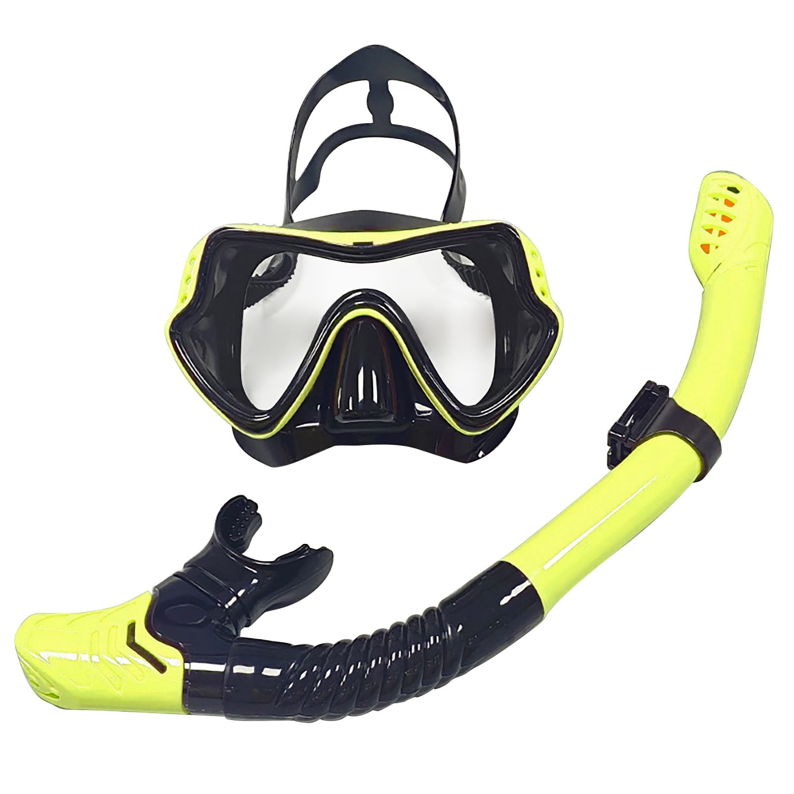 Cagnkofi Diving Goggles Snorkeling Two Breathing Tube Suit Men's Women ...