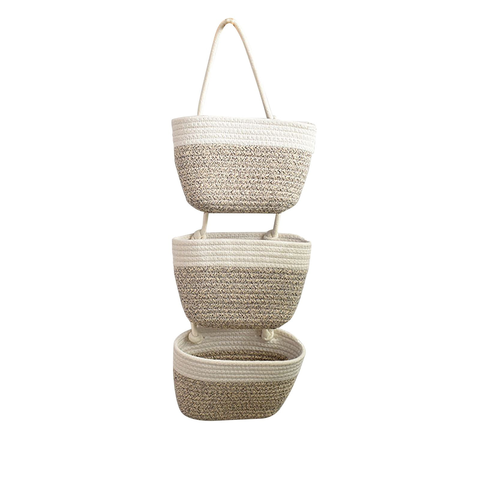 Cagnkofi Hanging Storage Baskets, Over the Door Hanging Basket,3-Tier ...