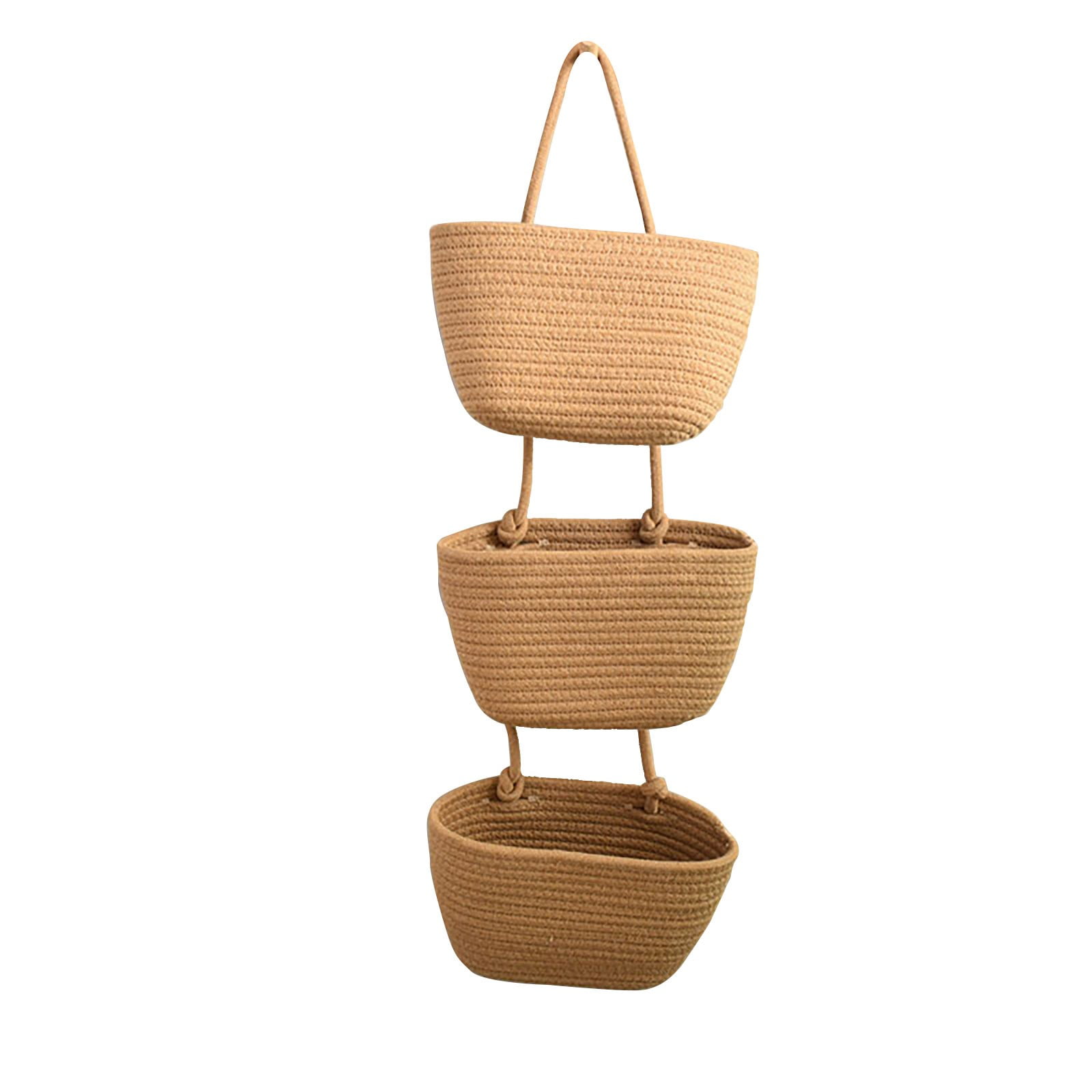 Cagnkofi Hanging Storage Baskets, Over the Door Hanging Basket,3-Tier ...