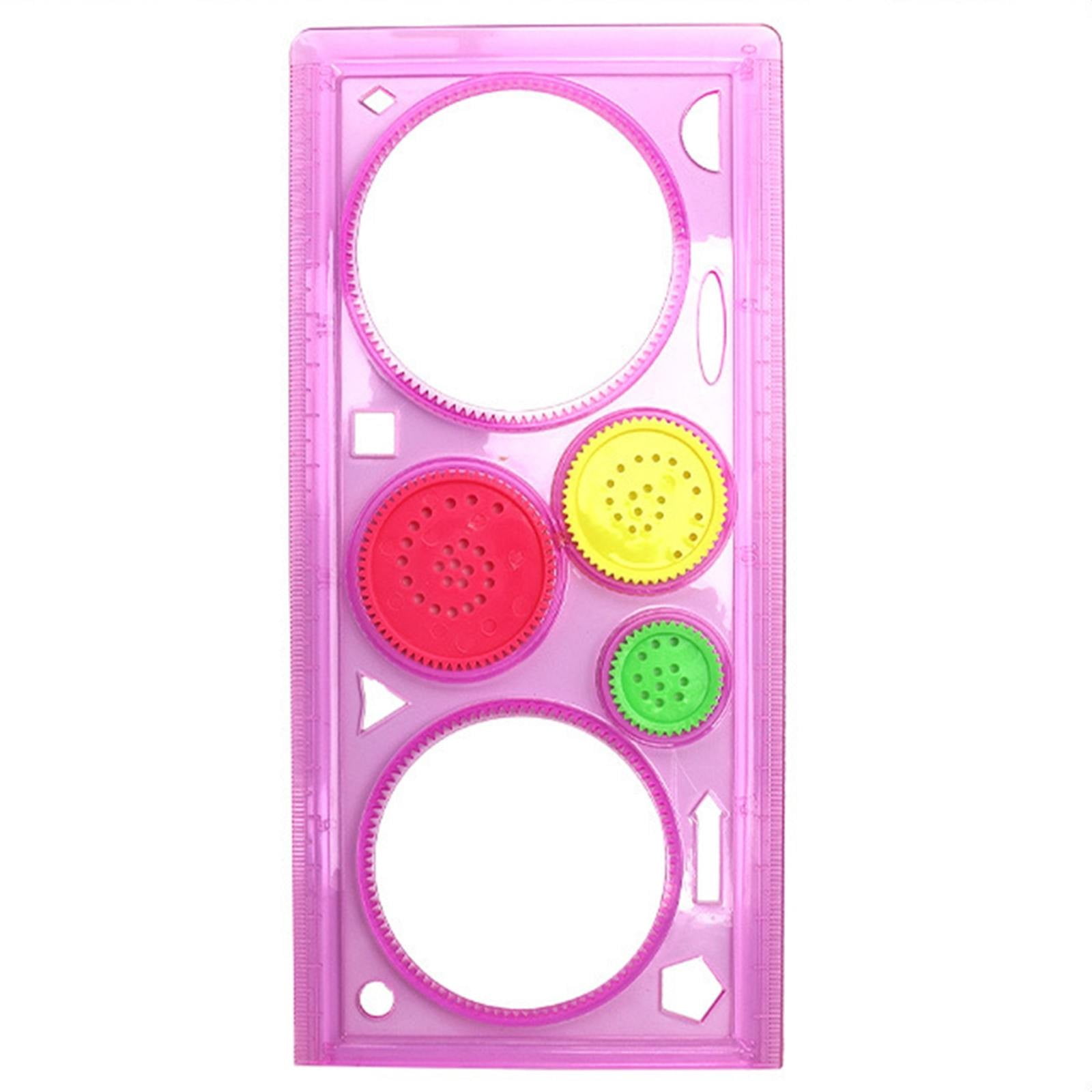 Cagnkofi Mathematical Geometry Wavy Line Ruler,Geometric Drawings ...