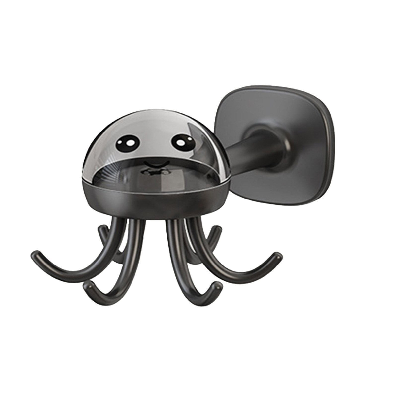 Cagnkofi Six Prong Swivel Hook Rack Kitchen And Bathroom Storage Hook ...
