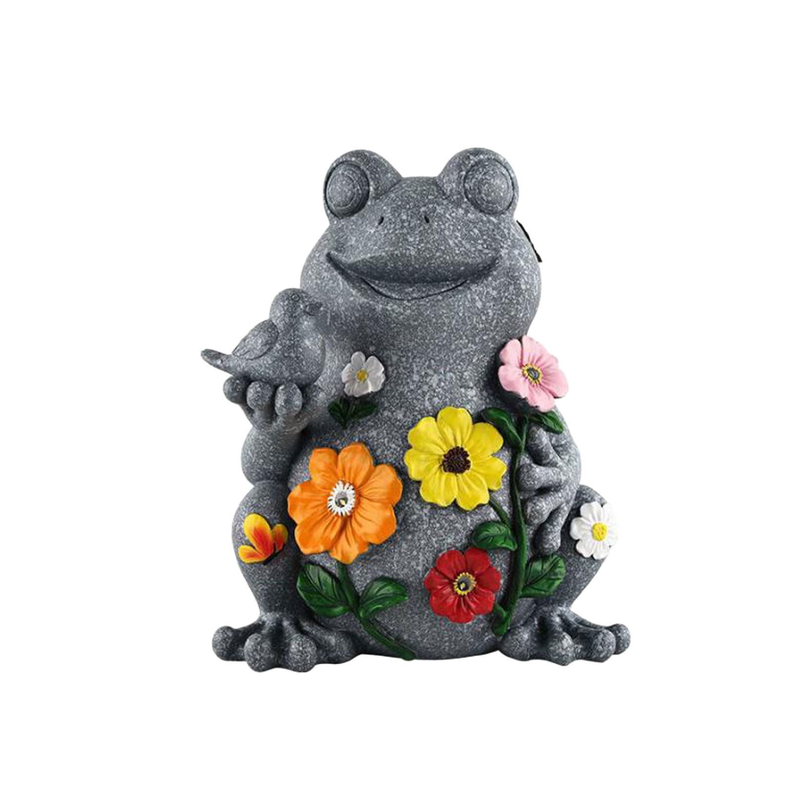 Cagnkofi Solar Garden Statues Outdoor Decor, Solar Garden Sculptures ...