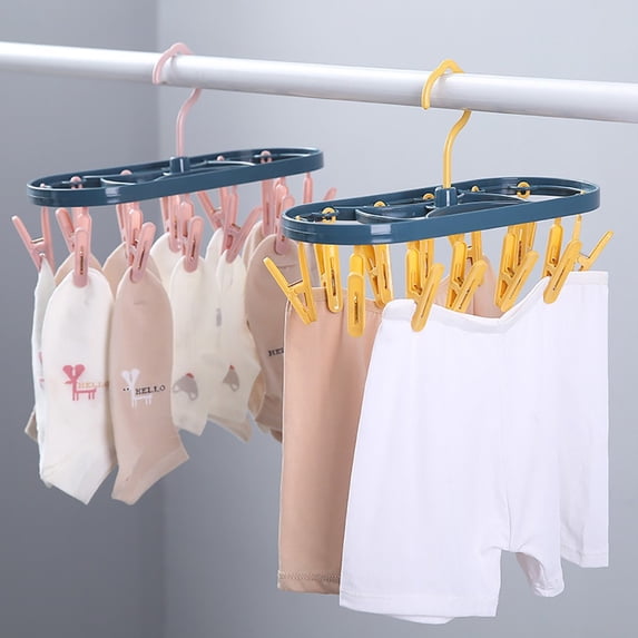 Cagogo under $5 2Pcs Retractable Laundry Rack, Retractable Laundry ...