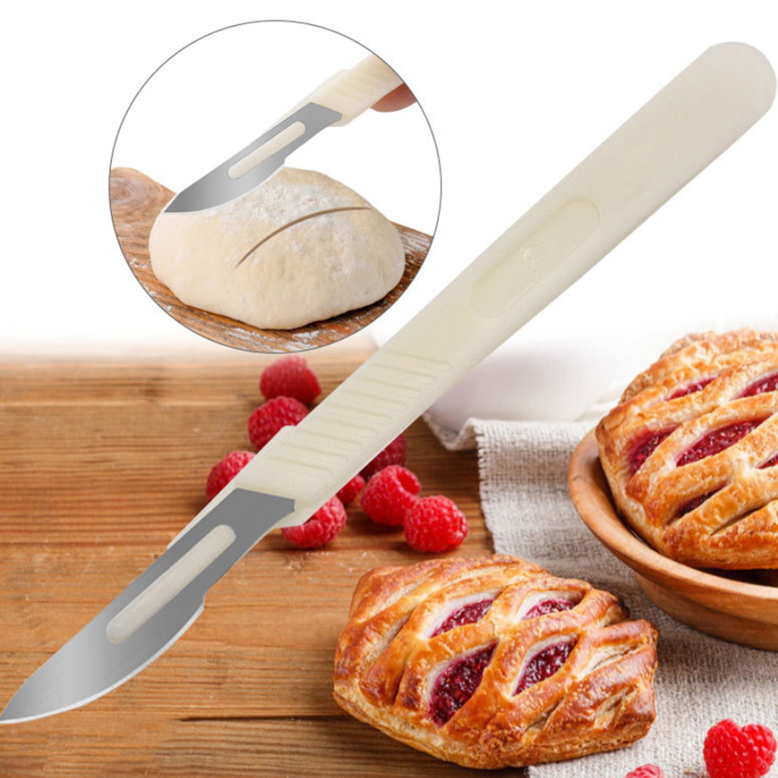 Cagogo under $5 Bread Scoring Knife, Stainless Steel Bread Lame ...