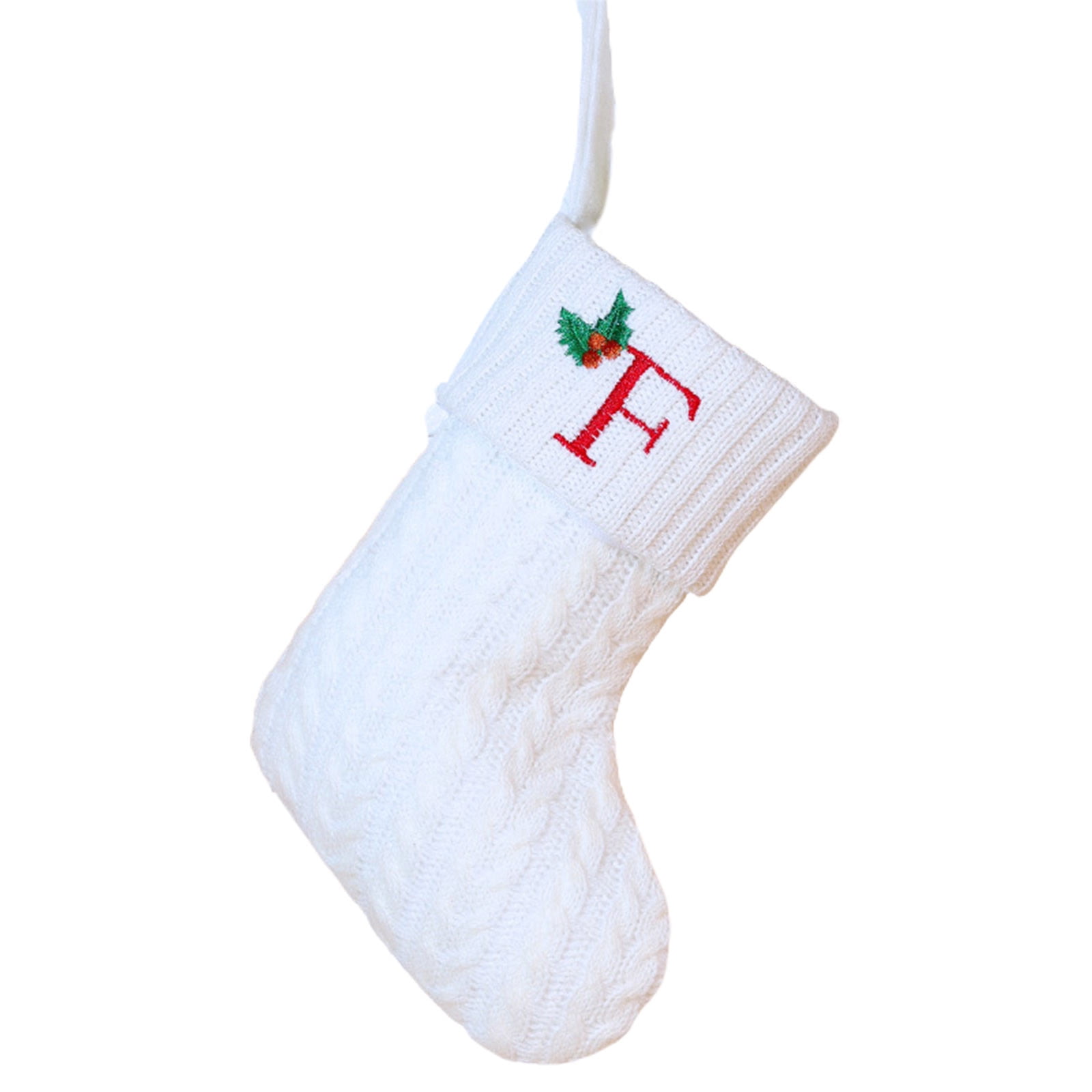 Cagogo under $5 Christmas Socks, Christmas Embroidered Letter Socks ...