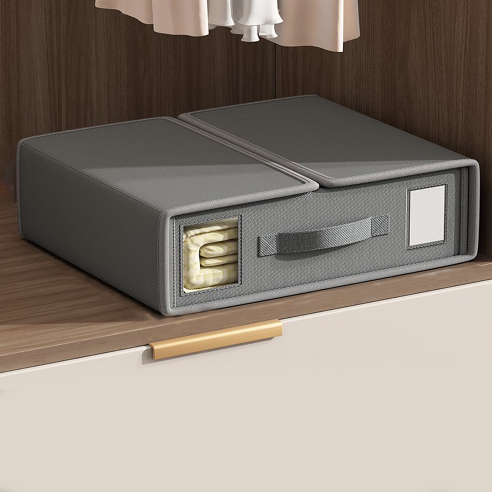 Cagogo under $5 Sheet Storage Box, Sheet Organizer and Duvet Cover ...