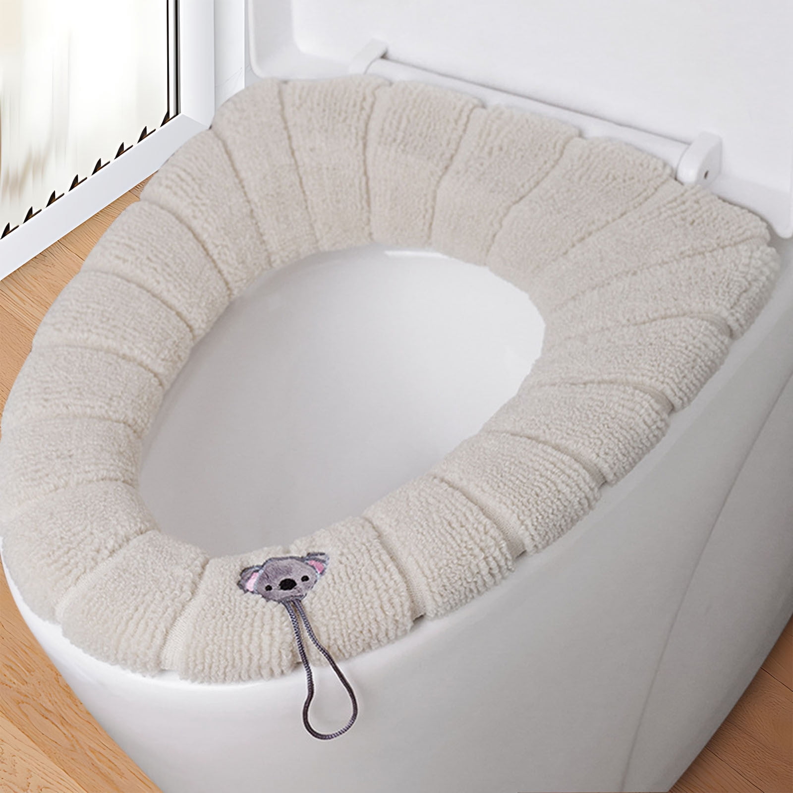 Cagogo under $5 Toilet Seat Cover, Thickened Toilet Seat Cover with ...