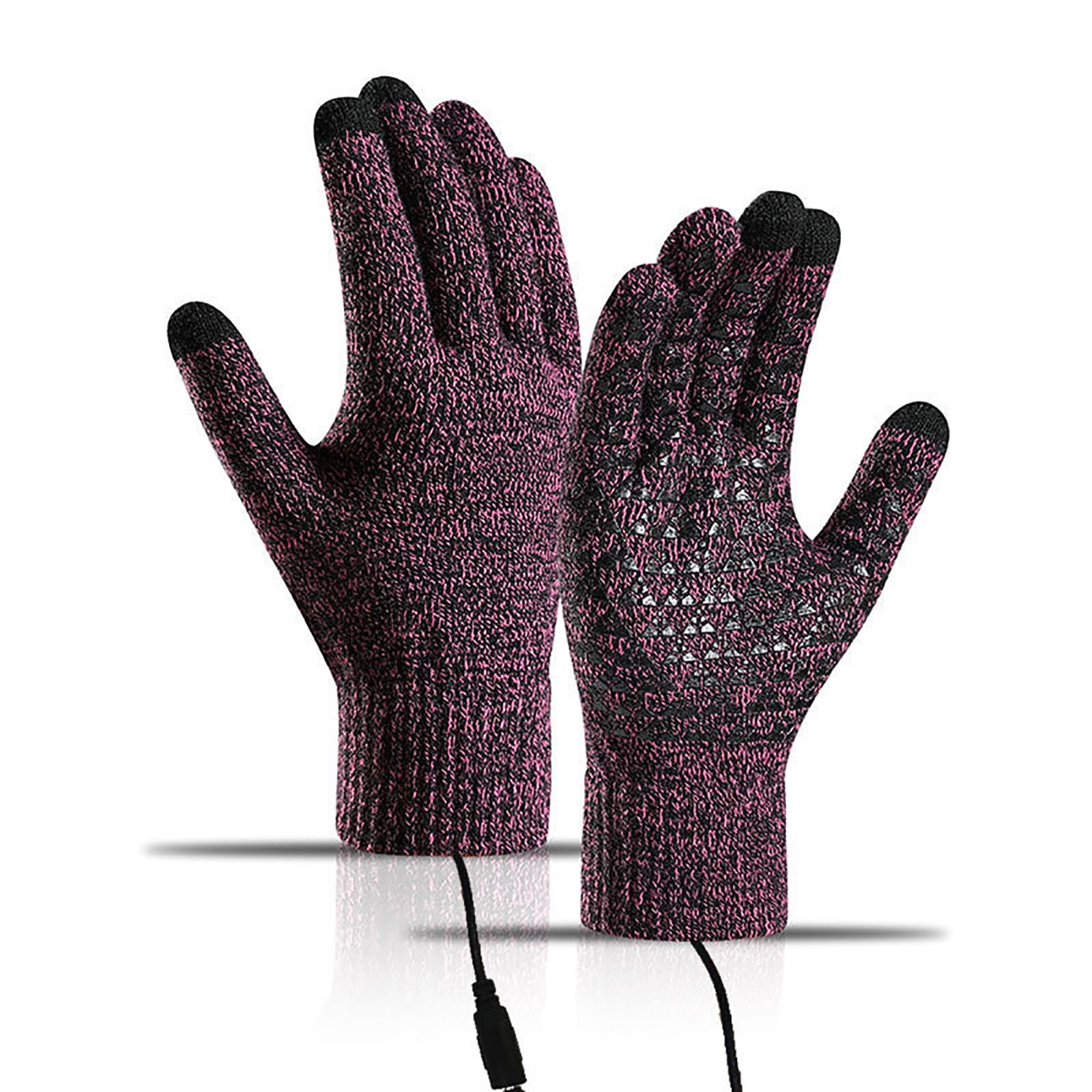 Cagogo under $5 USB Heated Gloves, USB Heating Gloves Winter Warm ...