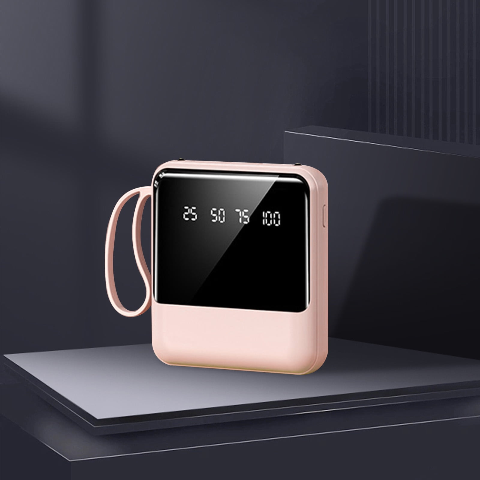 Cagogo Mini Power Bank 10000mAh Portable Charger, Built-in Type-C USB ...