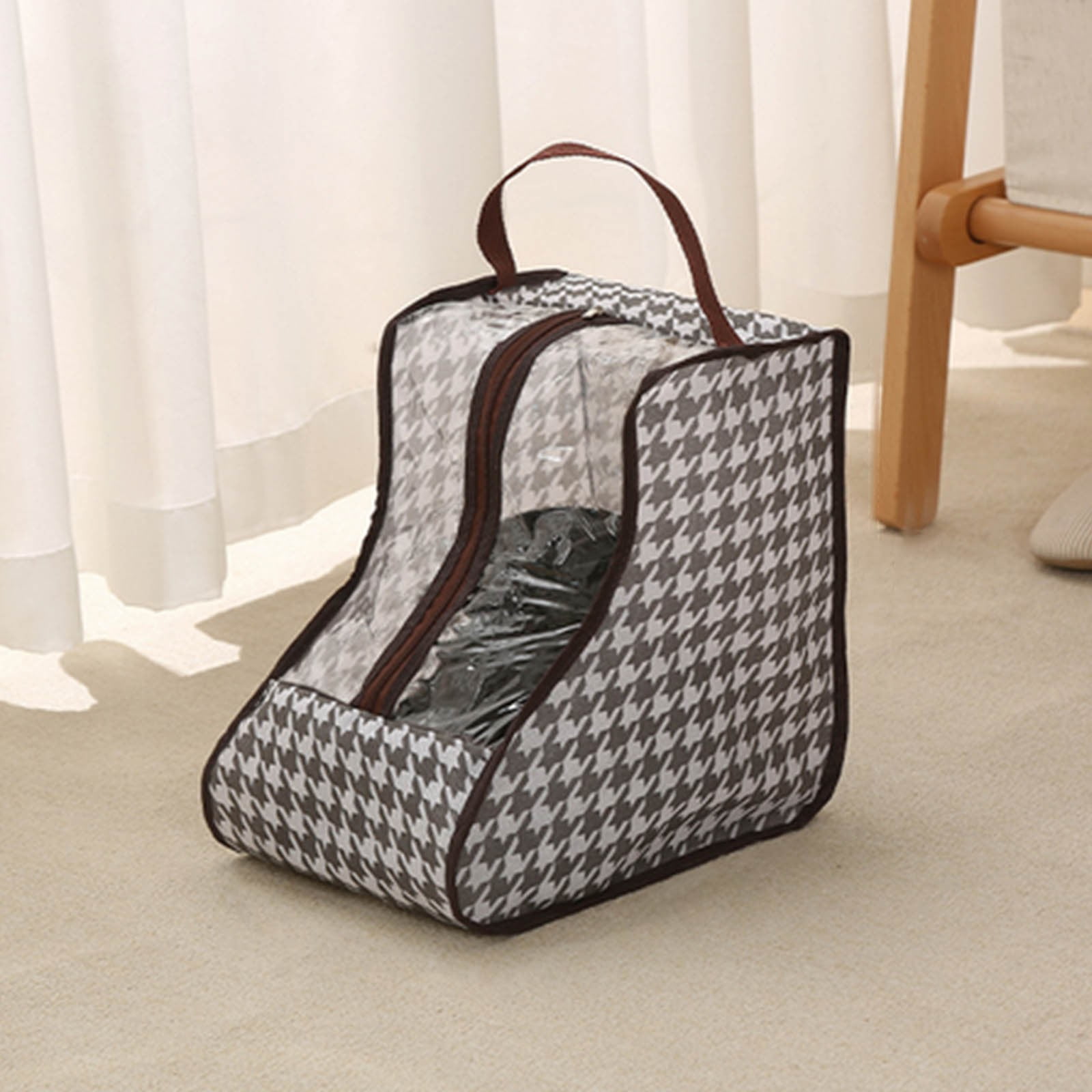 Cagogo Shoe Storage Bag, Multifunctional Portable Transparent ...