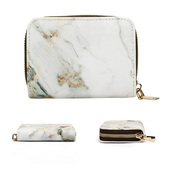 Cagogo Spring Floral Printed 11 Card Organza Wallet, Elegant ID ...