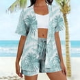 Cagogo Women's 2 Piece Shorts Set Casual Summer Cruise Outfits Loose V ...