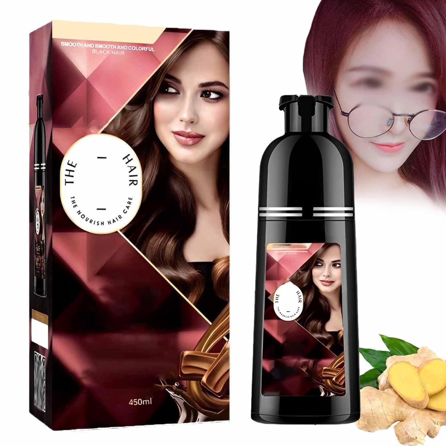 Cai Gao Bai Hair Dye Shampoo, The Color Hair, Cai Gao Bai Hair Dying ...