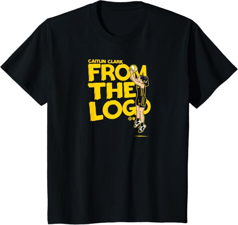 Cai_tlin Clark - From the Logo - Indiana Basketball T-Shirt - Walmart.com