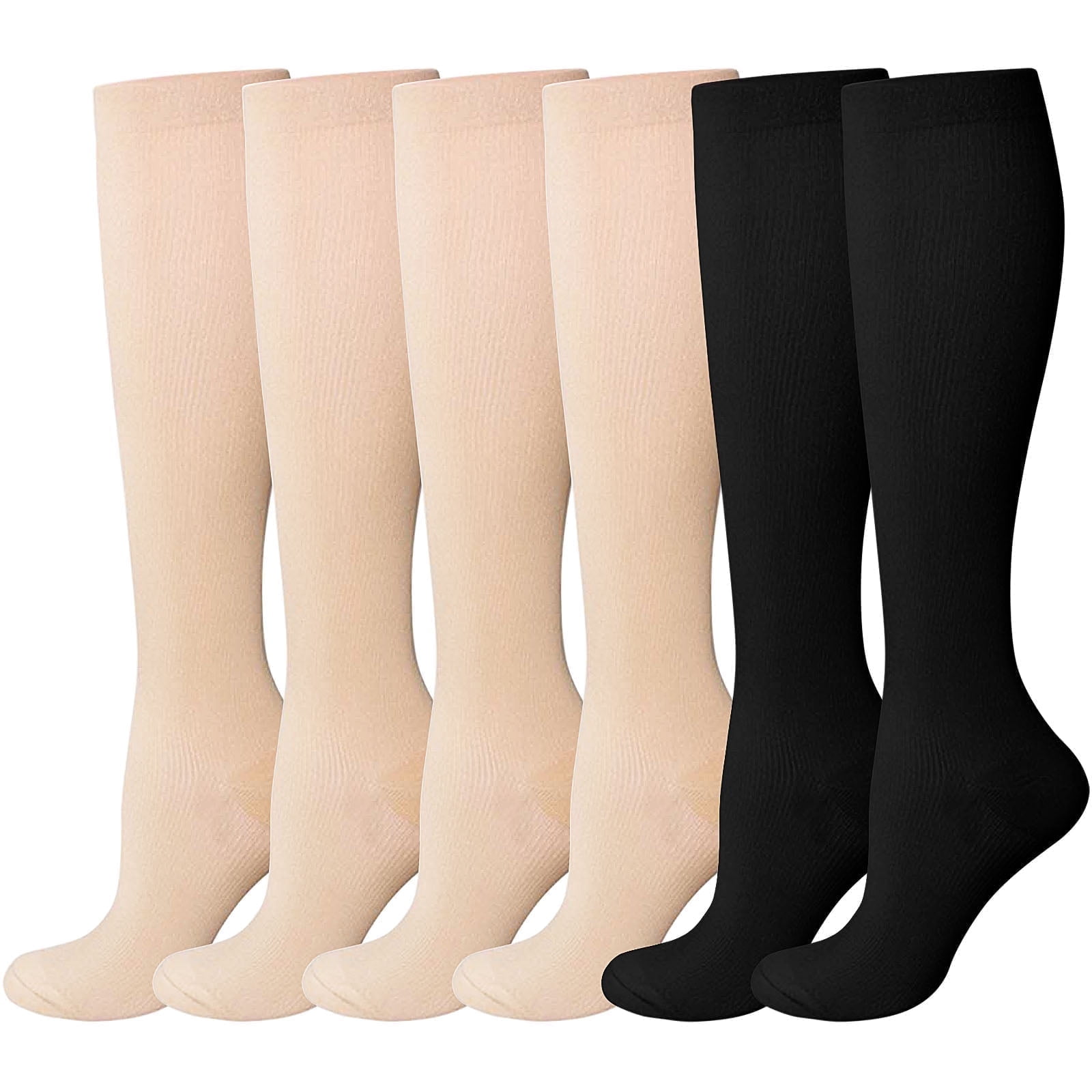 Compression Socks for Women and Men, CaiDieNu Womens Compression Socks ...
