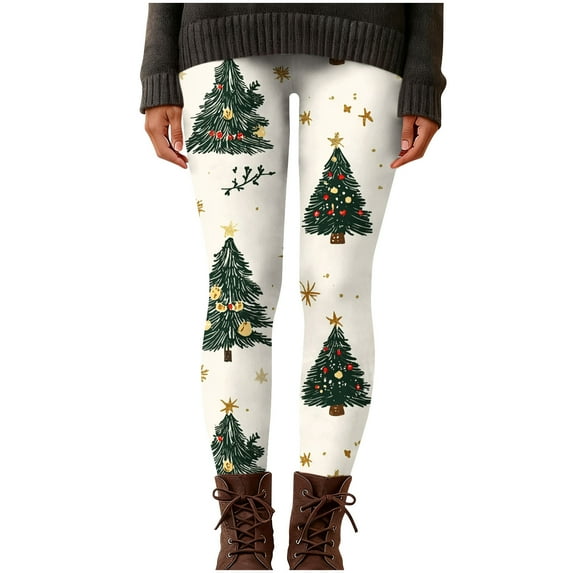 CaiJunJia Christmas Leggings No Boundaries,High Waisted Exercise Yoga ...