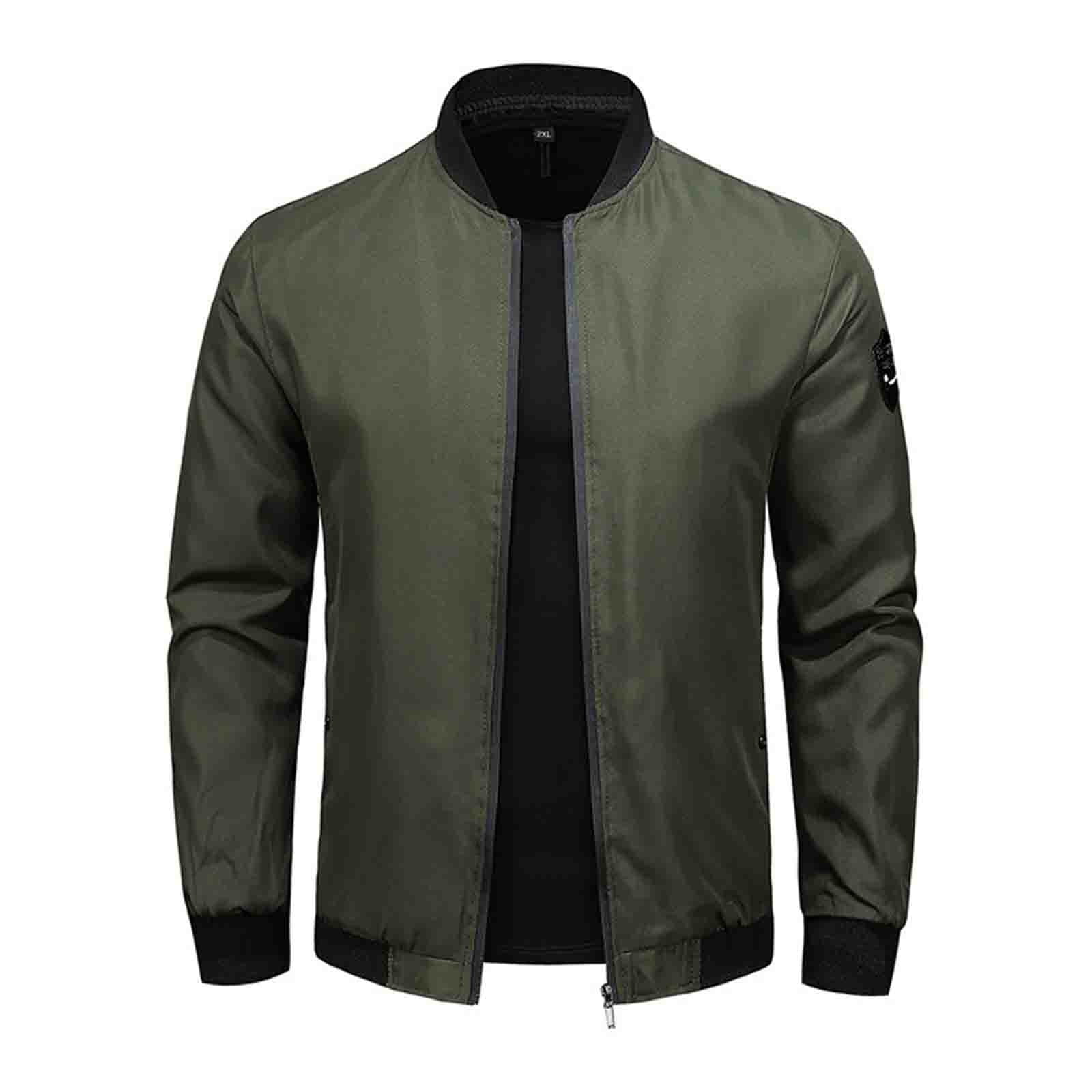 CaiJunJia Clearance No Boundaries Men's Bomber Lightweight Jacket ...