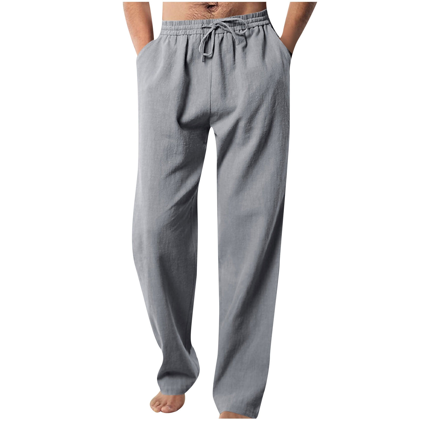 CaiJunJia Pants for Men Clearance No Boundaries Men's Elastic Waist ...