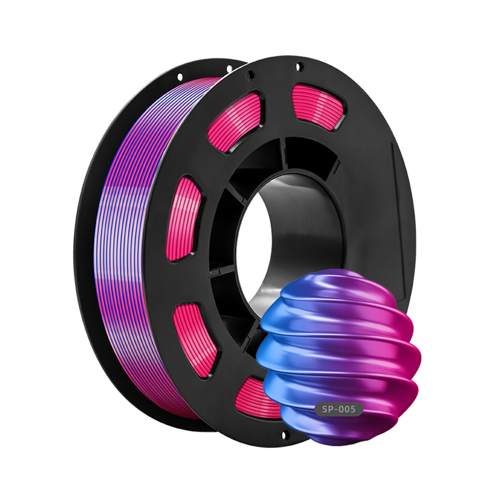 Cailab PLA Silk 3D Printer Filaments, 7 Ounce Spool, for FDM 3D Printer ...