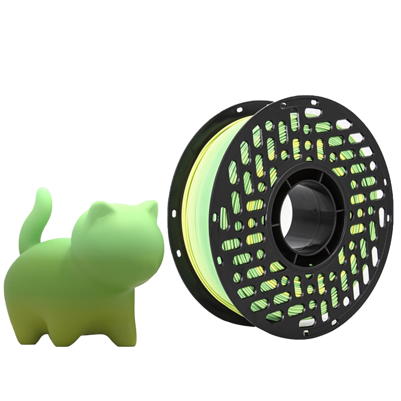 Cailab PLA Silk Gradient 1.75mm 3D Printer Filament, 1KG Spool, for ...