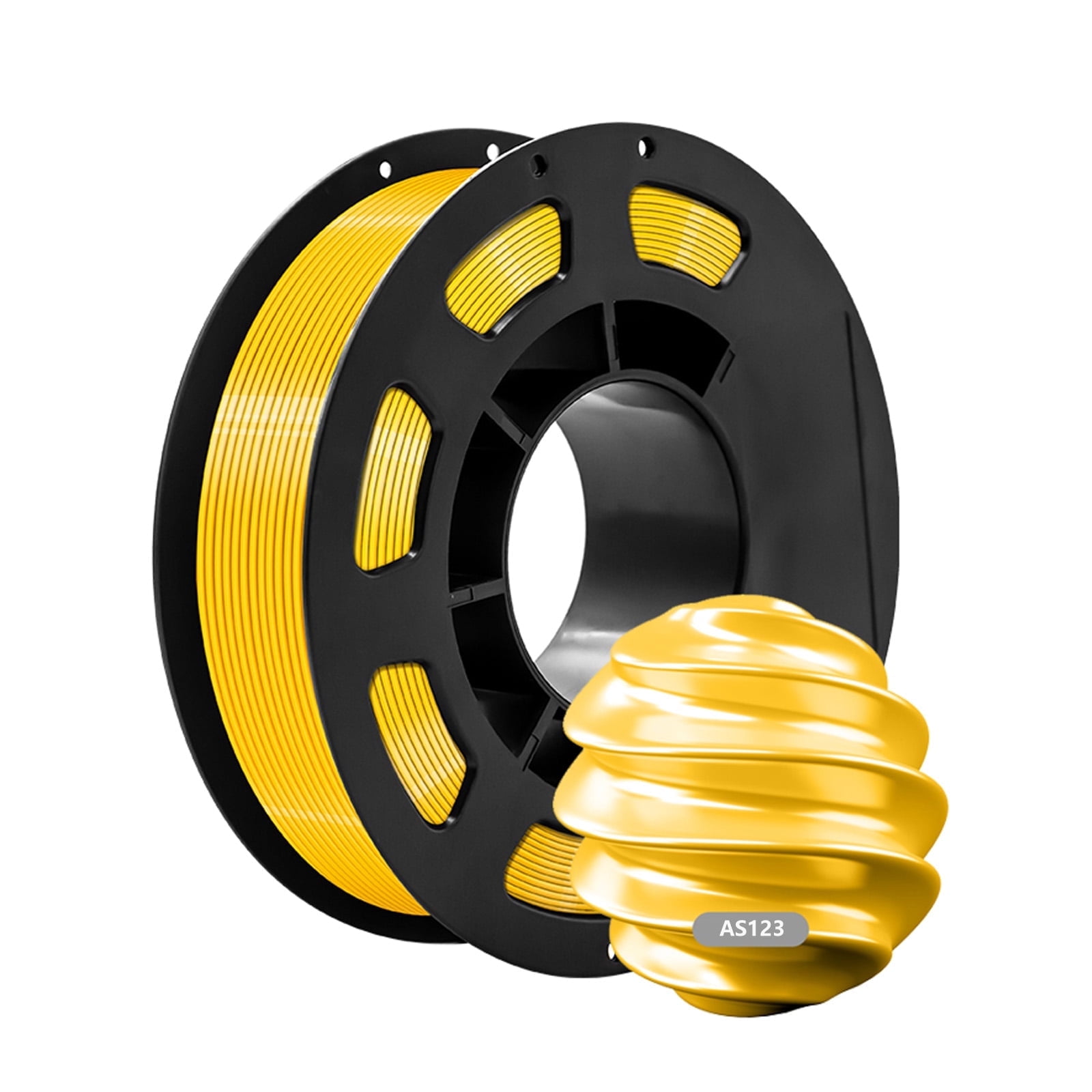 CaiLab PLA Silk High-Gloss Finish 3D Printer Filaments, 7 Ounce Spool ...