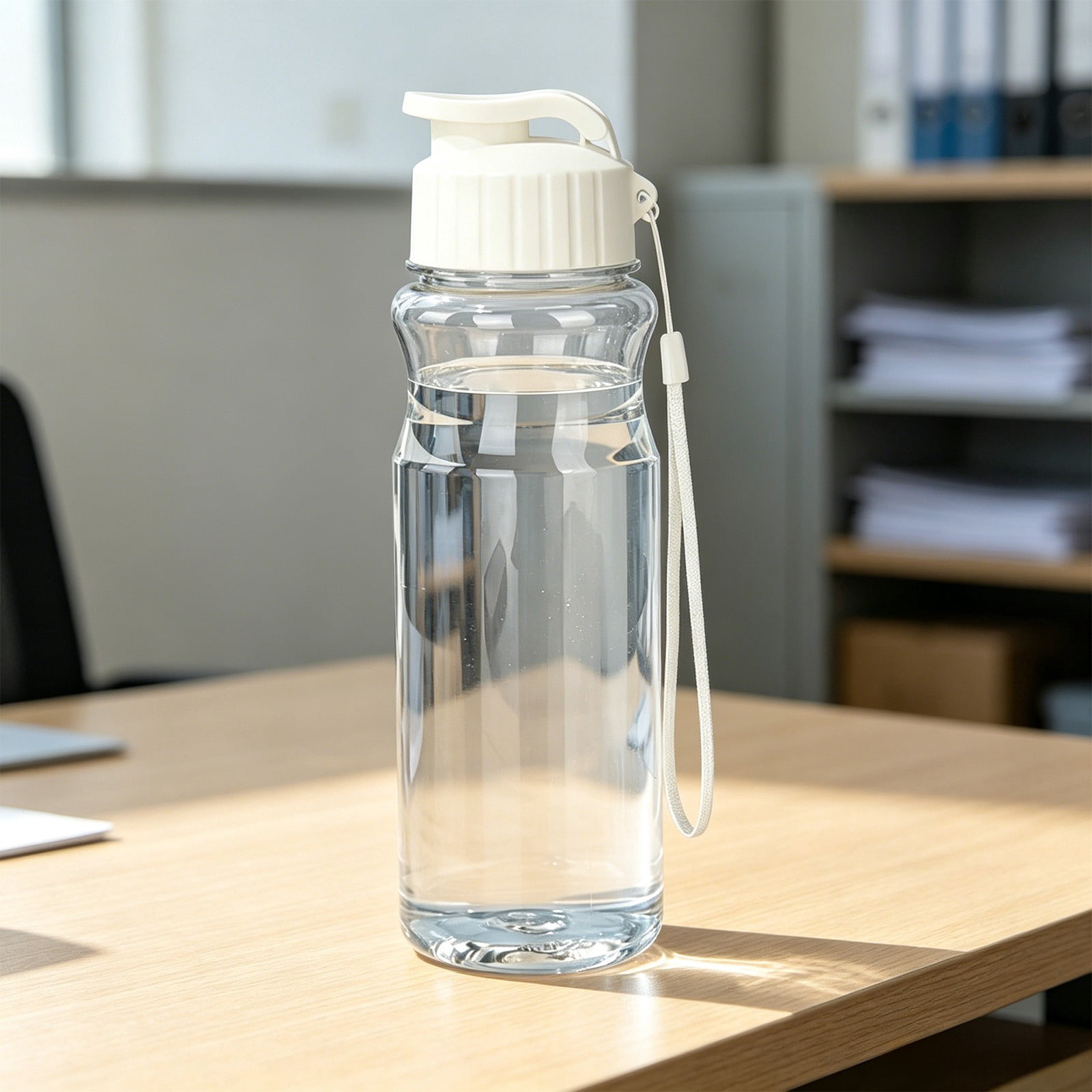 CaiTeLin 18.6 fl oz Plastic Water Cup, Cold Drink Warm Water Bottle ...
