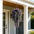 CaiTeLin Artificial Fall Eucalyptus Hanging Vine, Resistant Faux ...