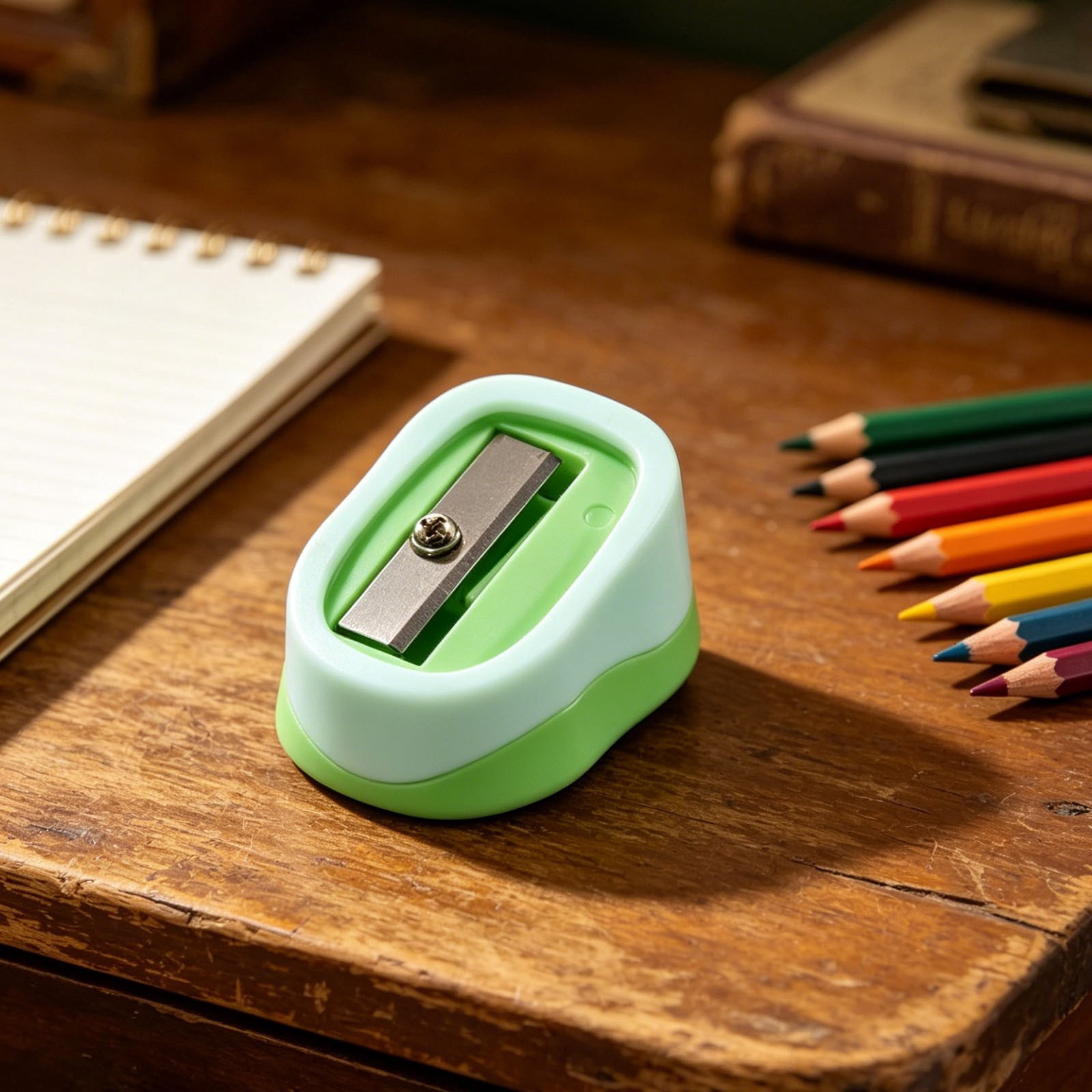 CaiTeLin Mini Manual Pencil Sharpeners Cute 4 Color Pack, Color Plastic ...