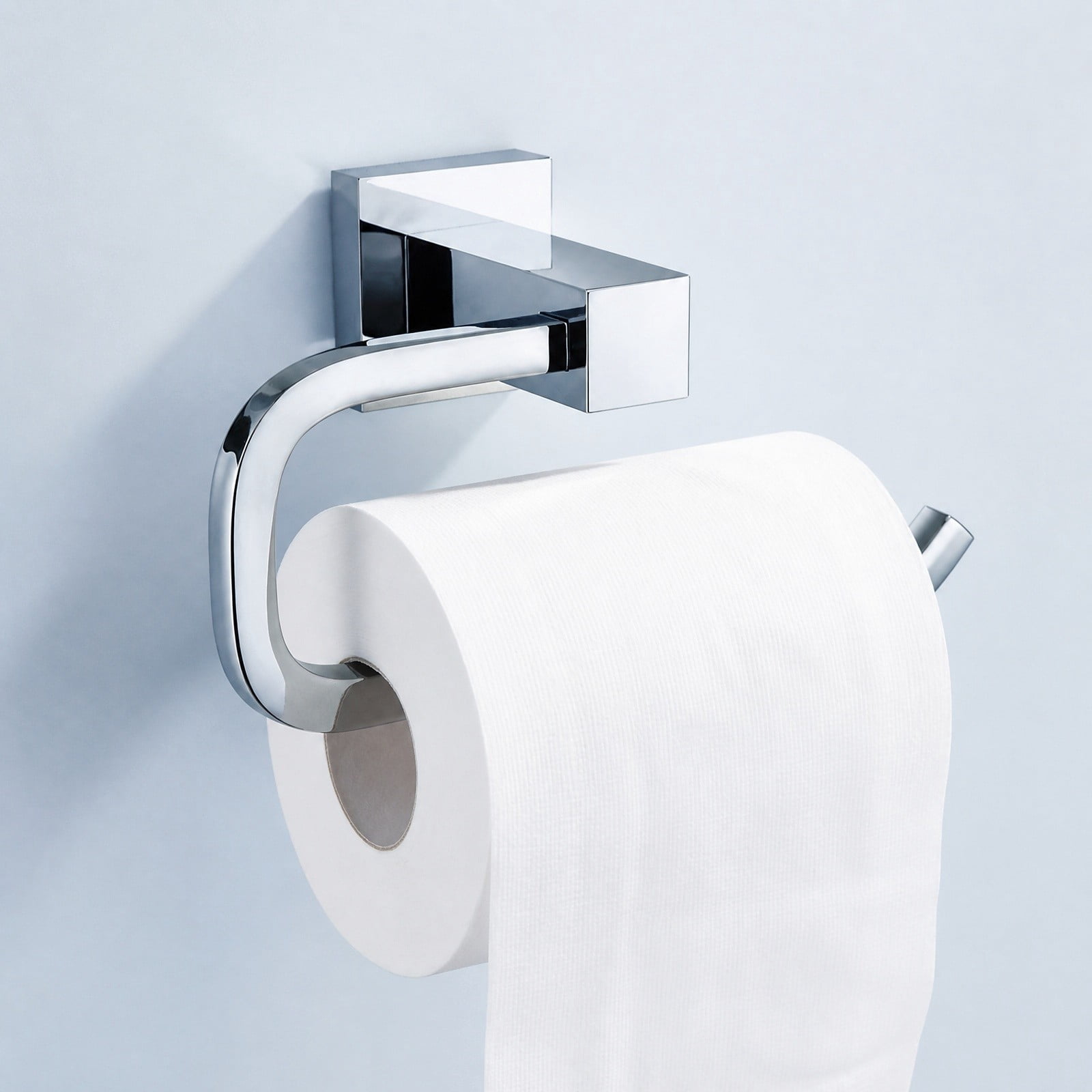 CaiTeLin Modern Metal Toilet Paper Stand, Wall Mounted Bathroom Tissue ...