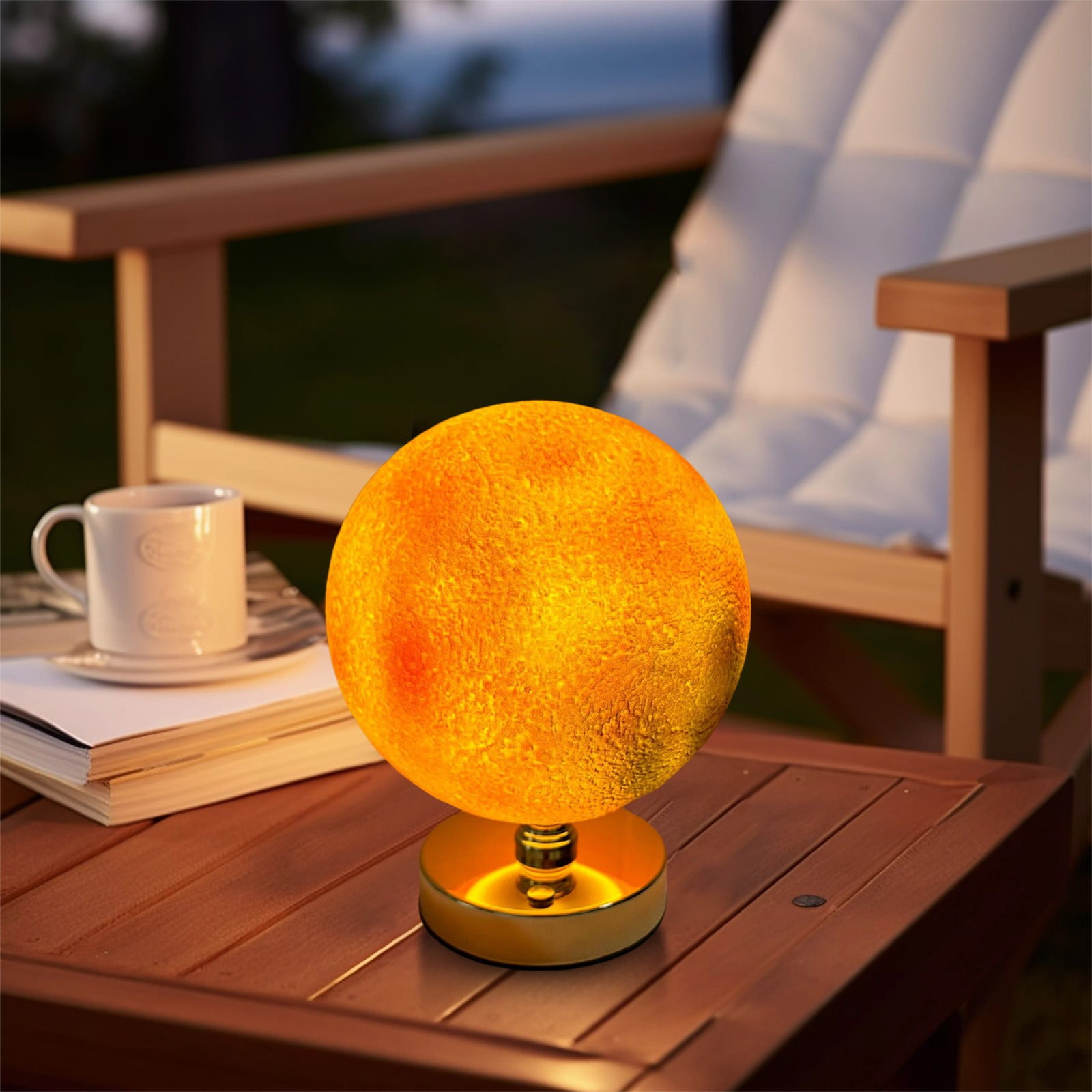 CaiYueKe 2 Pcs Originality Metal Table Lamp With Wireless Charging And ...