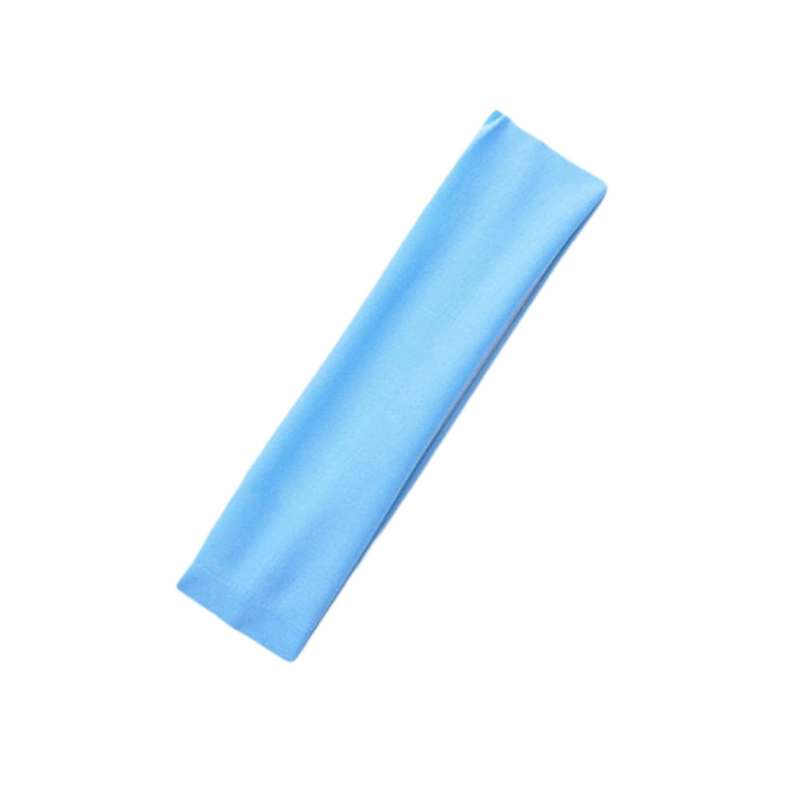 CaiYueKe 4 Counts Solid Color Sports Yoga Headband Basic Stretchy Sweat ...