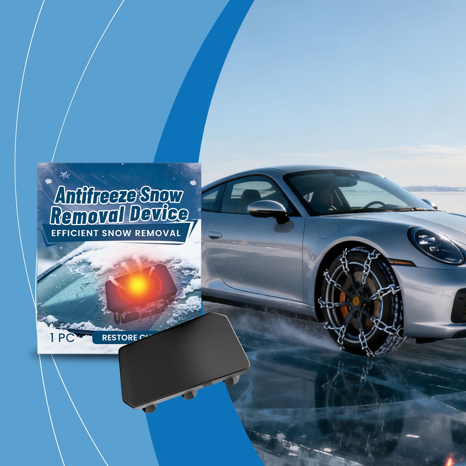 CaiYueKe Advanced Electromagnetic Anti-Theft Device with Snow Removal ...