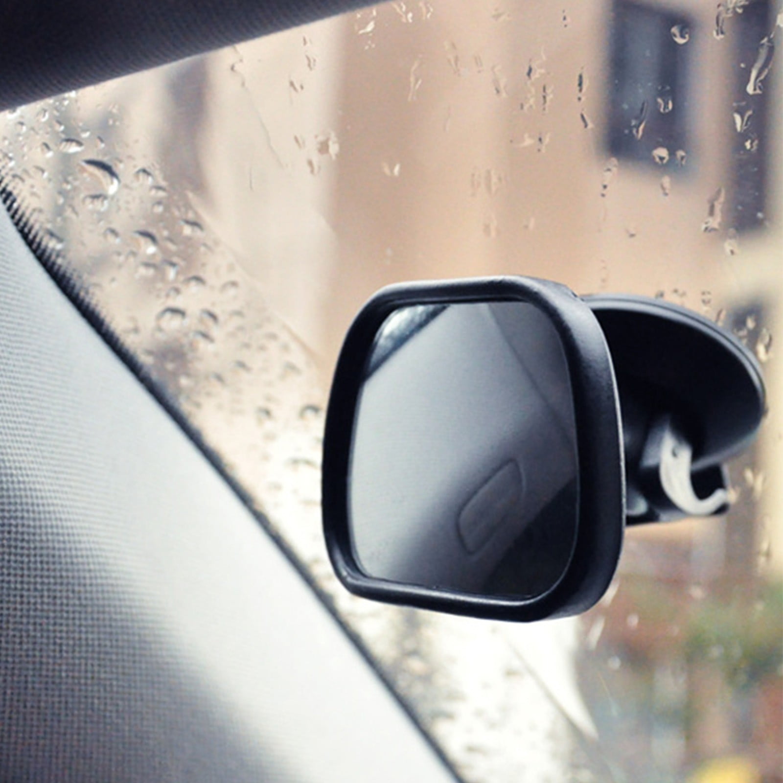 CaiYueKe Car Windshield Suction Cup Mirror Wide Angle Rear View Assist ...