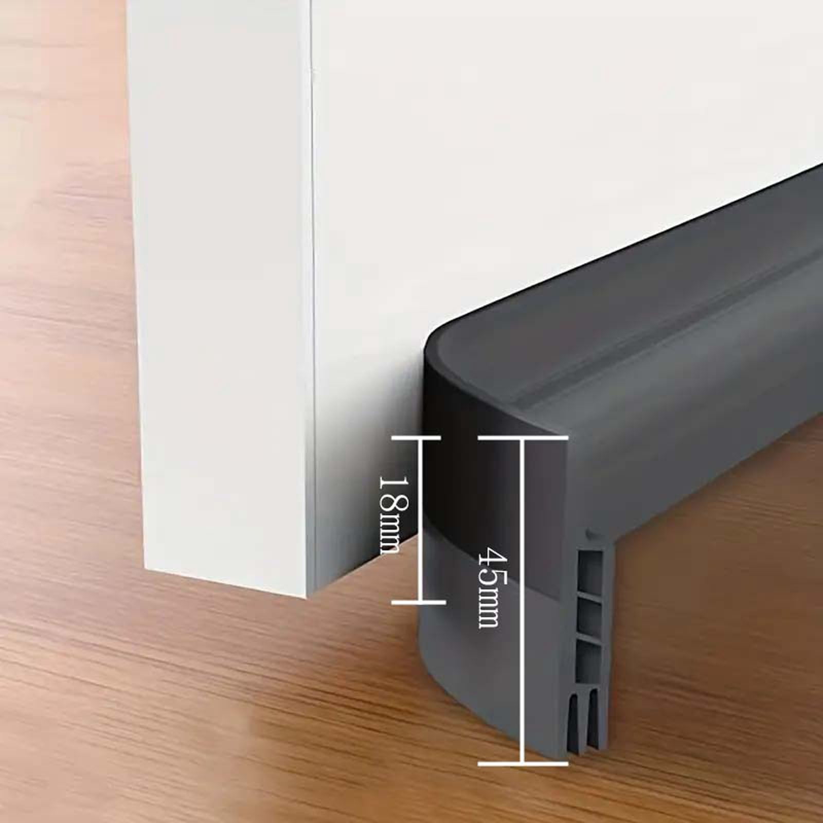 CaiYueKe Extra Wide Silicone Door Bottom Seal Strip Self Adhesive ...