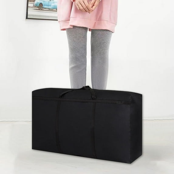 CaiYueKe Large Storage Bags for Clothes Blankets, Heavy Duty Fabric ...