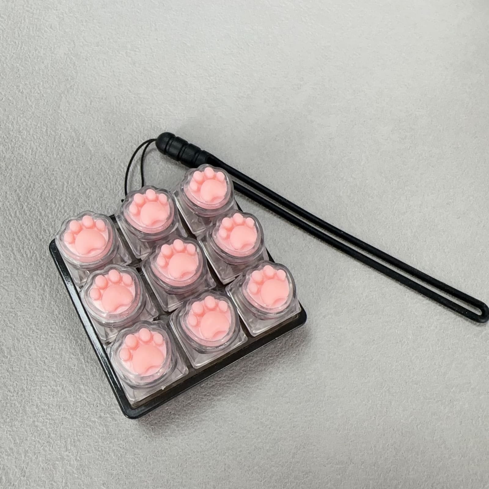 CaiYueKe Tactile Stress Relief Keychain Fidget Toy Mechanical Keyboard ...