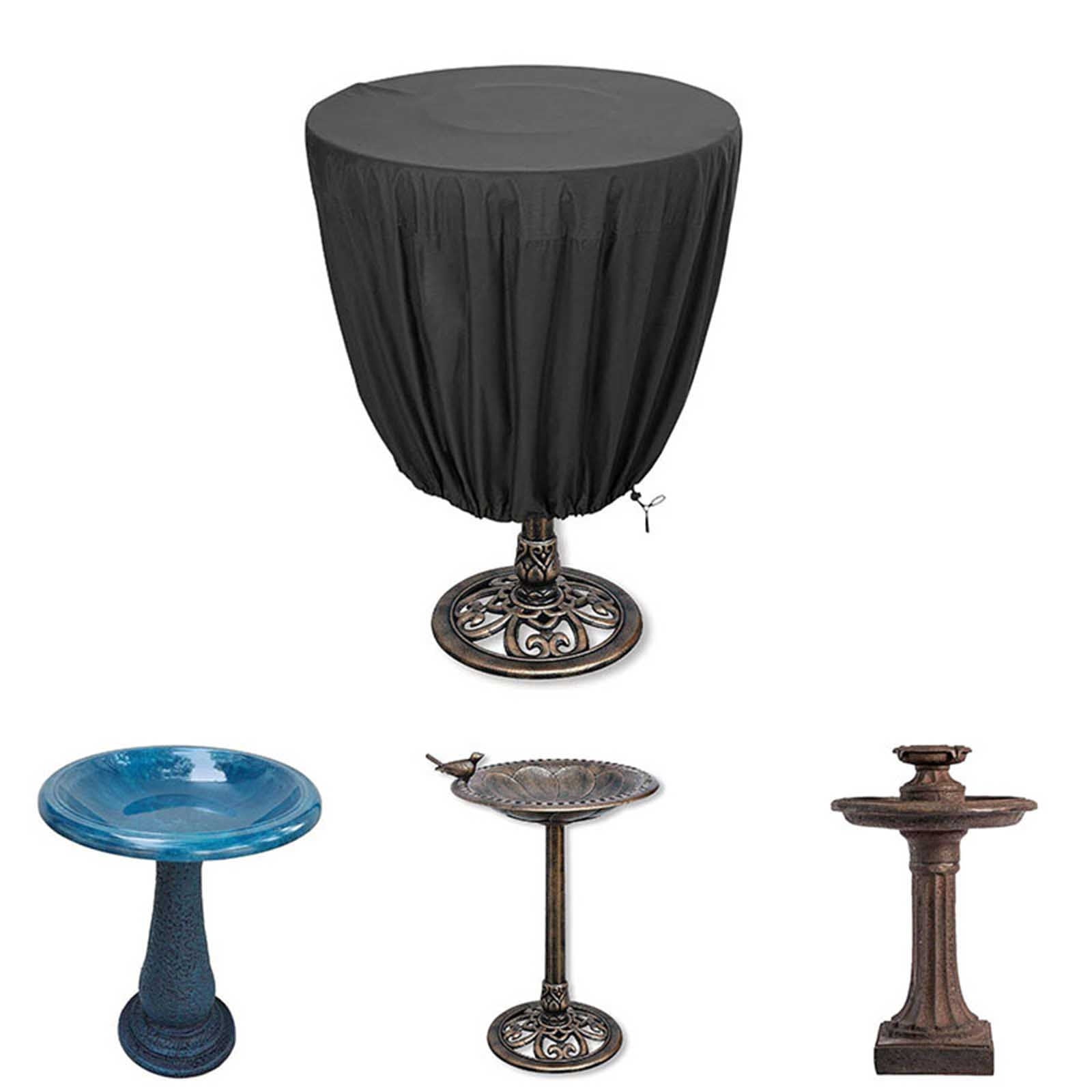 CaiYueKe Waterproof Thickened Winter Bath Cover Garden Statue ...