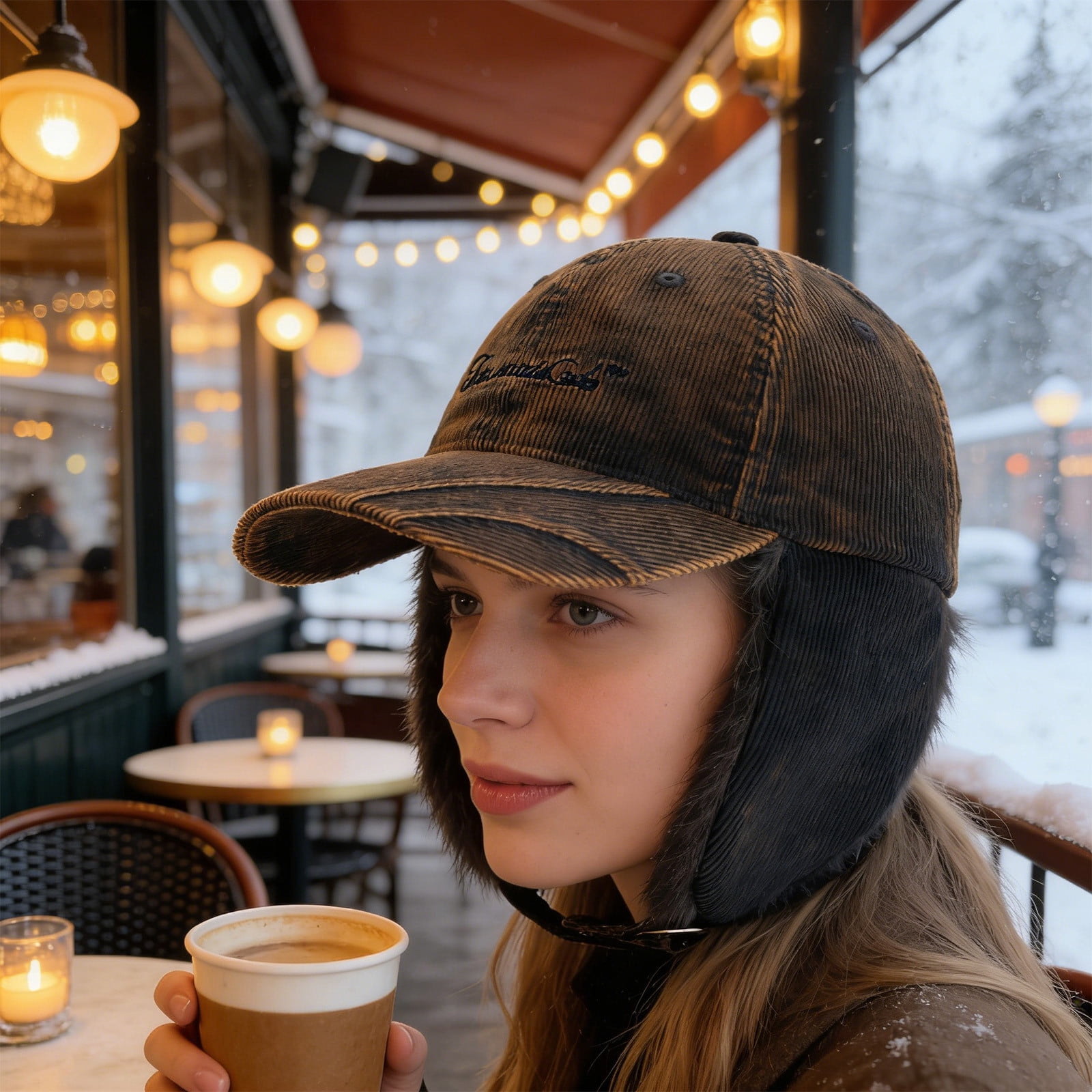 CaiYueKe Winter Hat for Men and Women, Thermal Ear Flap Beanie with Fleece Lining, Cold Weather ...