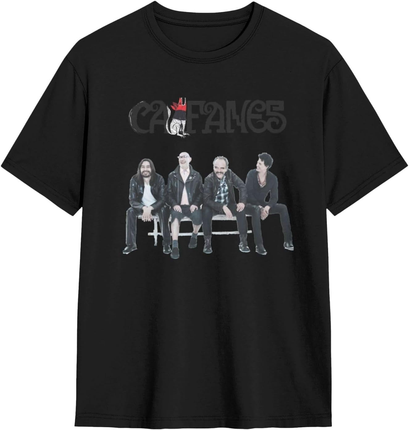 Caifanes T-shirt Hawaiian Concert Tee Band Tour Short Sleeve T-Shirt ...