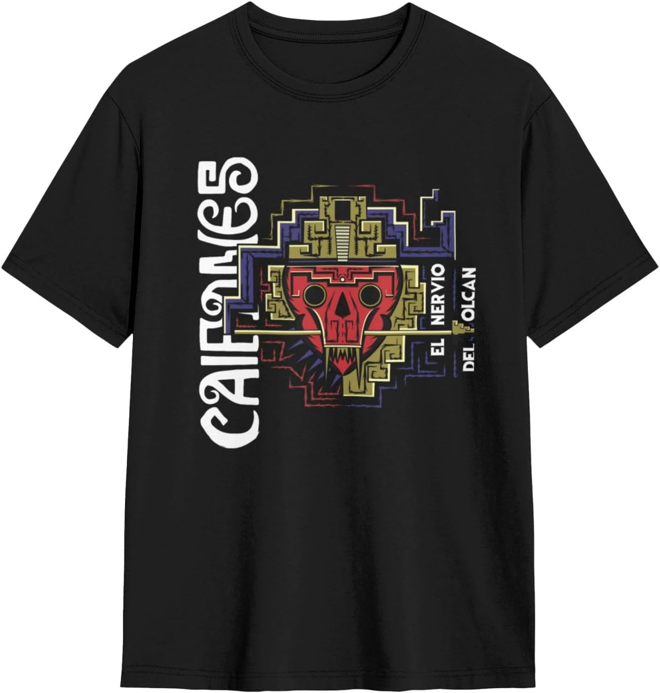 Caifanes T-shirt Hawaiian Concert Tee Band Tour Short Sleeve T-Shirt ...