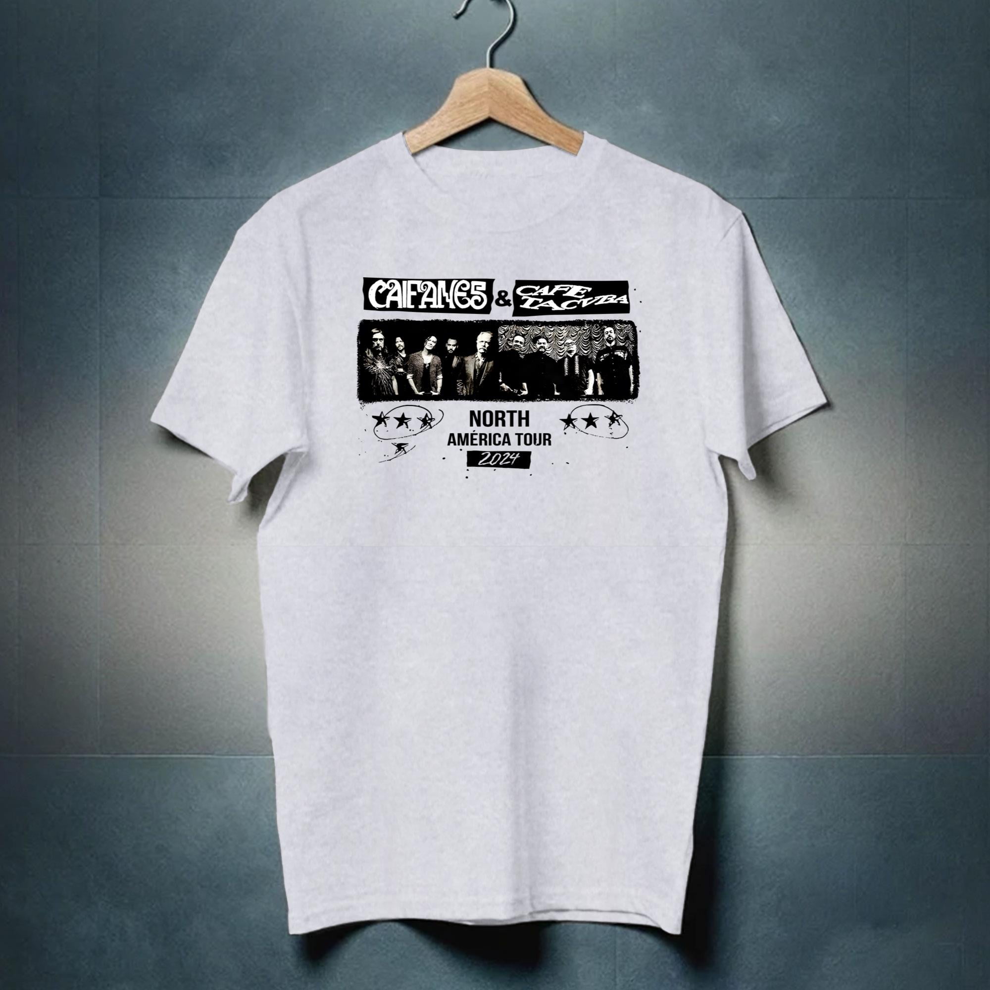 Caifanes and Caf® Tacvba North America Tour 2024 Shirt, Caifanes 2024 Tour Shirt, Caf® Tacvba ...