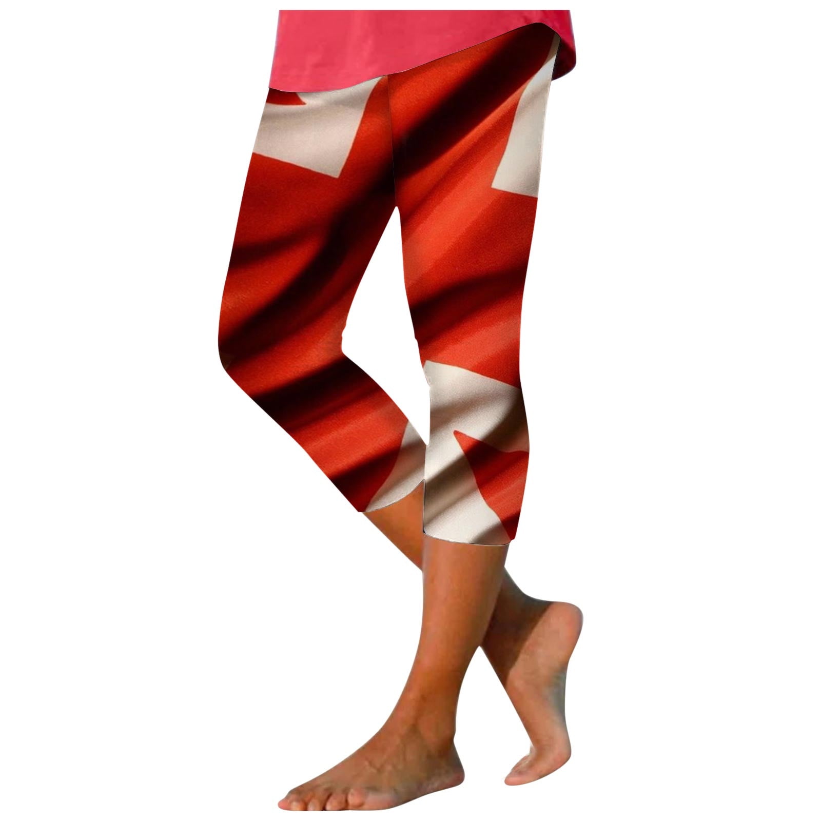 Caihaooo Running Tights Women Women Casual Cropped Pants Yoga High